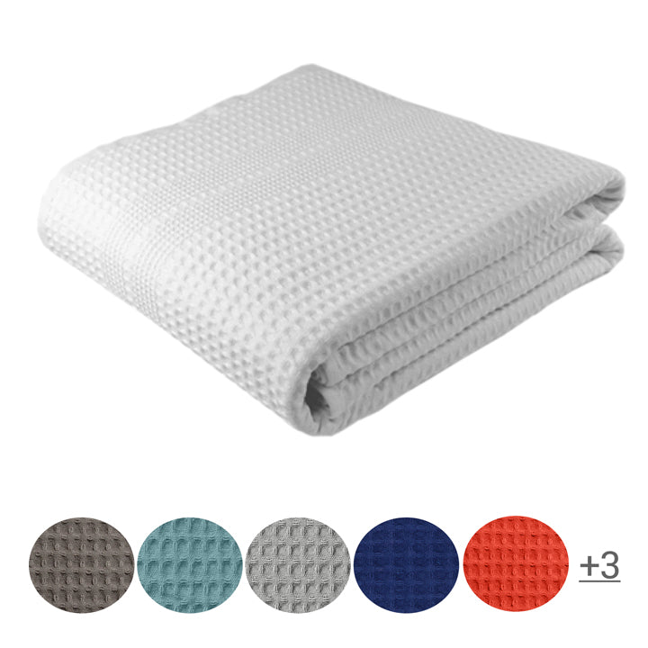 Gilden Tree | Open Box Clearance | White Waffle Bath Sheet